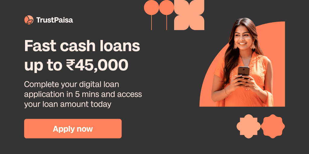 Fast cash loans up to ₹45,000